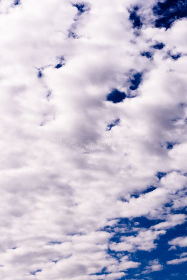 Cloudy spring sky stock photo. Image of blue, environment - 94147044