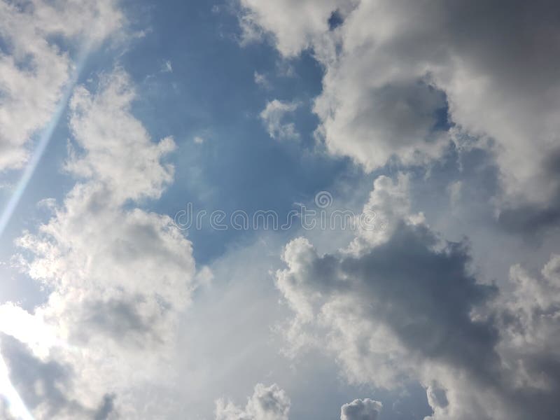 Cloudy thoughts stock image. Image of nature, view, thoughts - 160778091