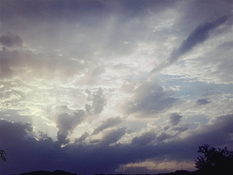 Cloudy weather stock photo. Image of beautiful, weather - 125052800