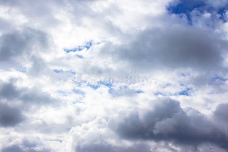 Cloudy Weather Meteorology Background Stock Image - Image of scenic ...