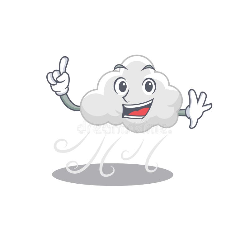 Windy Day Character Illustration Stock Vector - Illustration of ...