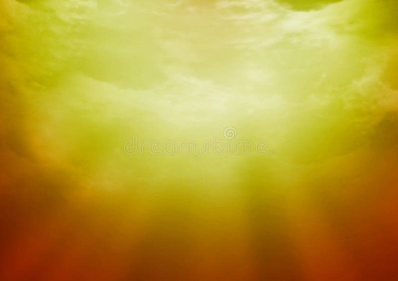 Cloudy Yellow Sky for Background Stock Photo - Image of bright, layer ...