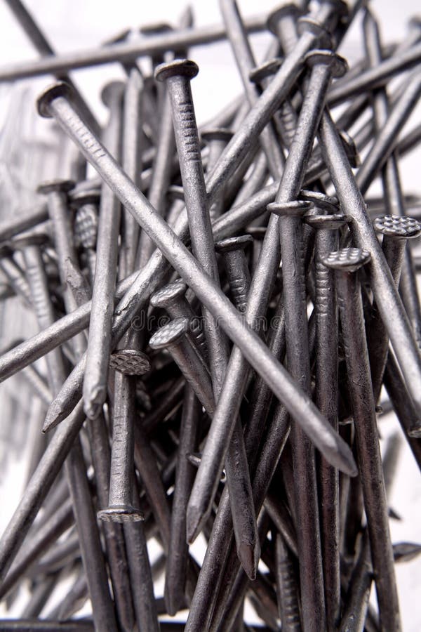 Clous photo stock. Image du blanc, matériel, objets, over - 5470236