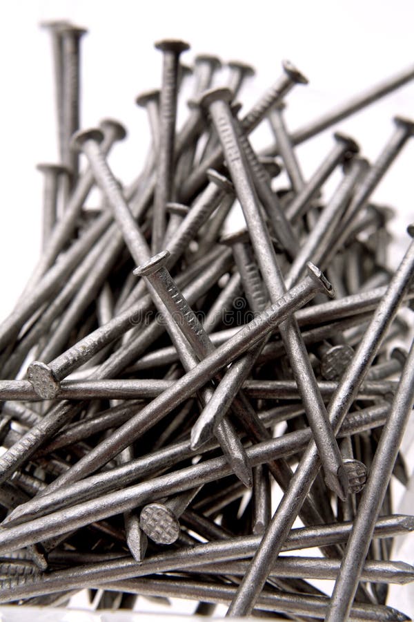 Clous photo stock. Image du blanc, matériel, objets, over - 5470236