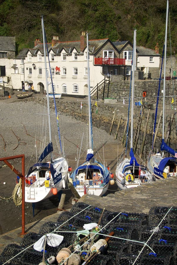 Clovelly, Cornwall, UK editorial photo. Image of resort - 51581121