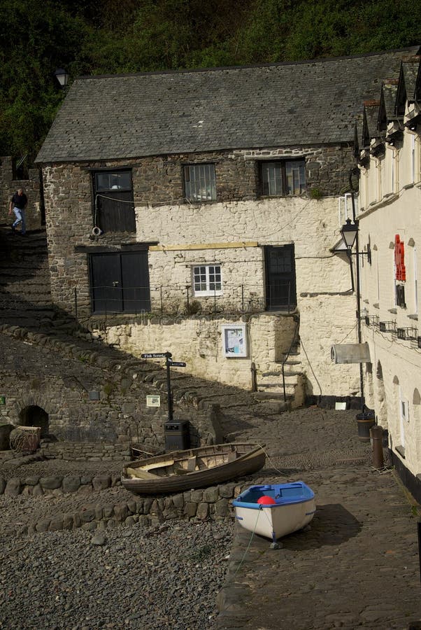 Clovelly, Cornwall, UK editorial photography. Image of chapel - 51581202