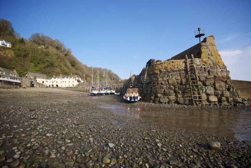 Clovelly, Cornwall, UK stock image. Image of hotel, lobster - 51581205