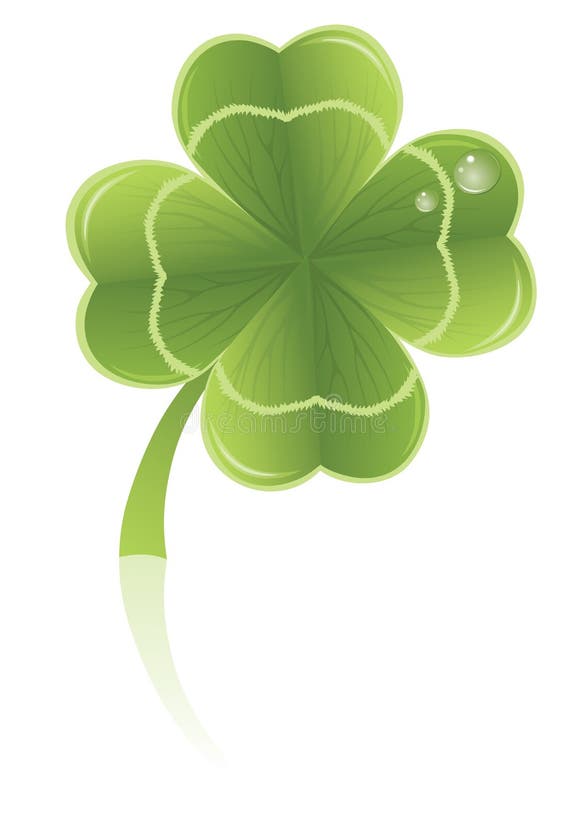 Clover. stock vector. Illustration of holiday, clover - 8422385