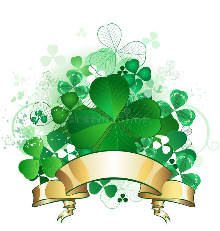 March Clover Banner Stock Illustrations – 21,130 March Clover Banner ...