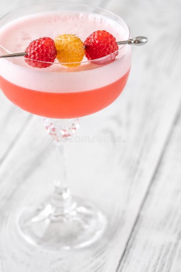 The Clover Club Cocktail is a Cocktail Consisting of Gin, Lemon Juice ...