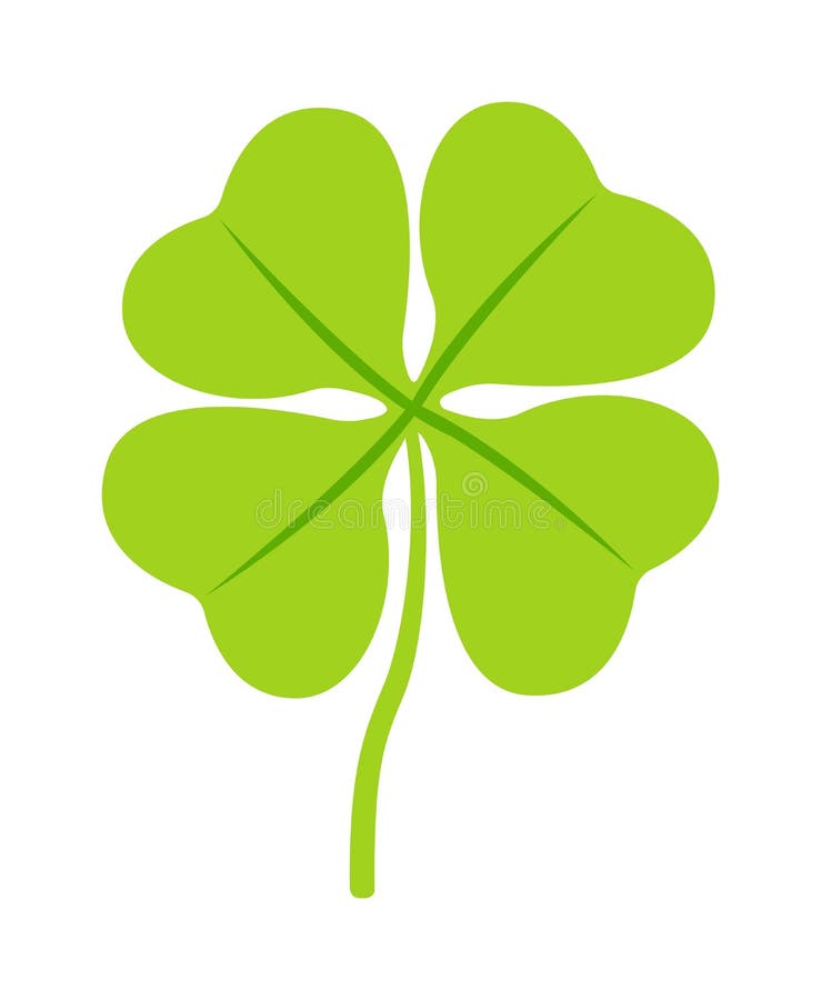 Clover Illustration Icon Vector Stock Vector - Illustration of abstract ...