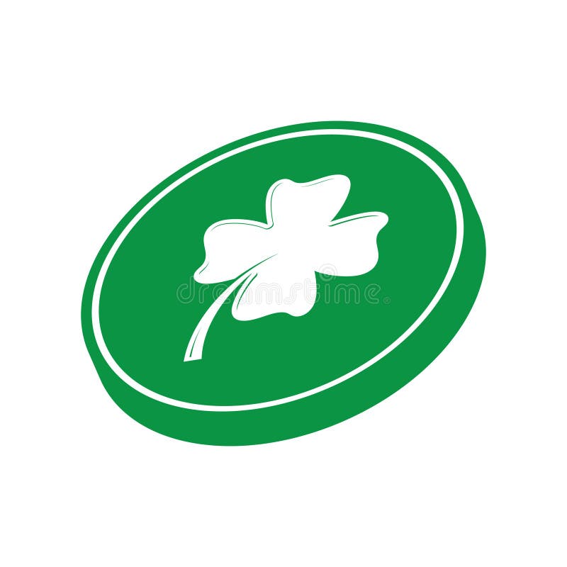 Leaf button icon stock vector. Illustration of circle - 6050317