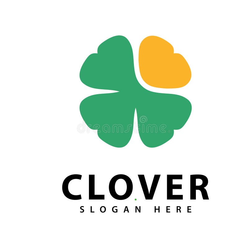 Clover Leaf Logo Template Design Stock Vector - Illustration of shape ...