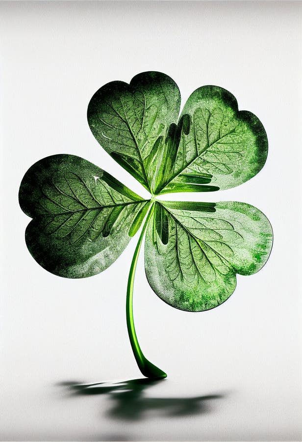 Clover Leaf - Symbol of St. Patrick S Day Stock Illustration ...