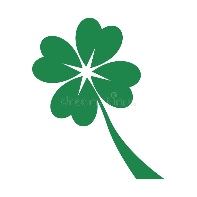 Clover logo icon design stock vector. Illustration of patrick - 362147073