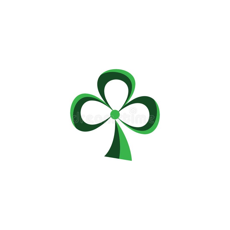 Clover Logo Template Vector Symbol Stock Vector - Illustration of ...