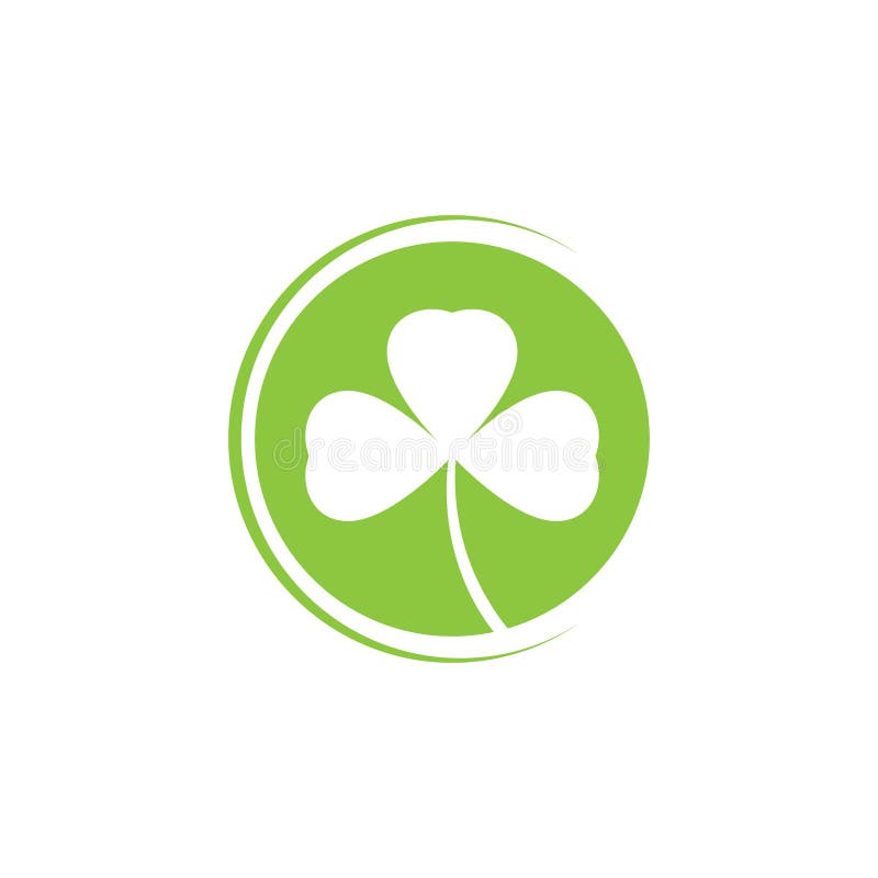 Clover Logo Vector Template Nature and Symbol Stock Vector ...