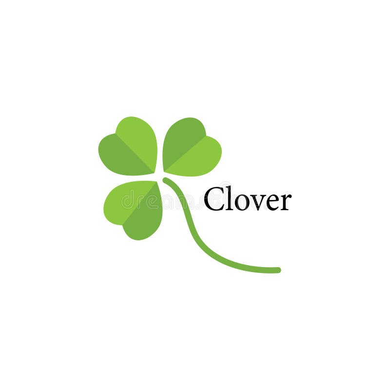 Clover Logo Vector Template Nature and Symbol Stock Vector ...