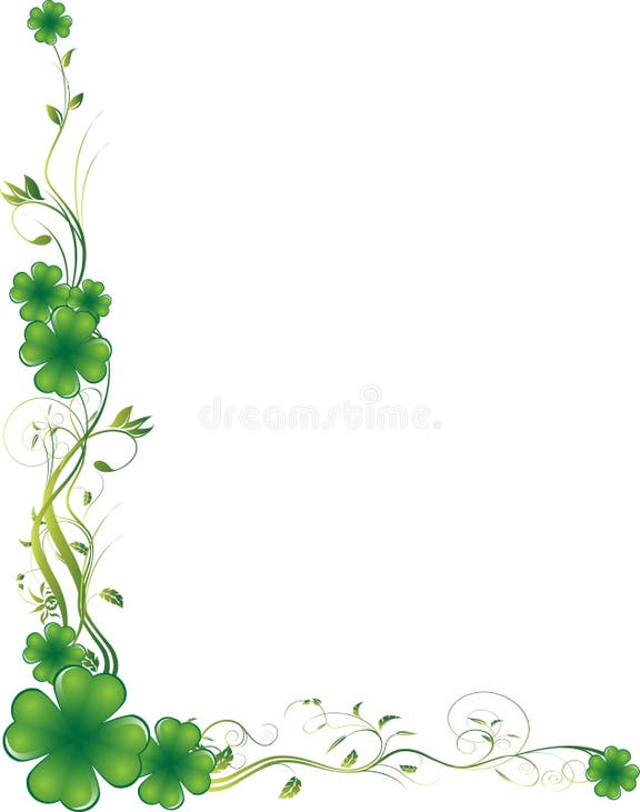 Clover Theme stock vector. Illustration of natural, design - 17276209