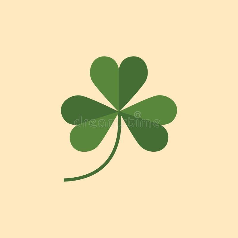 Clover. Vector Illustration Decorative Design Stock Vector ...