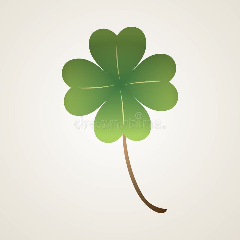 Clover. Vector Illustration Decorative Design Stock Vector ...