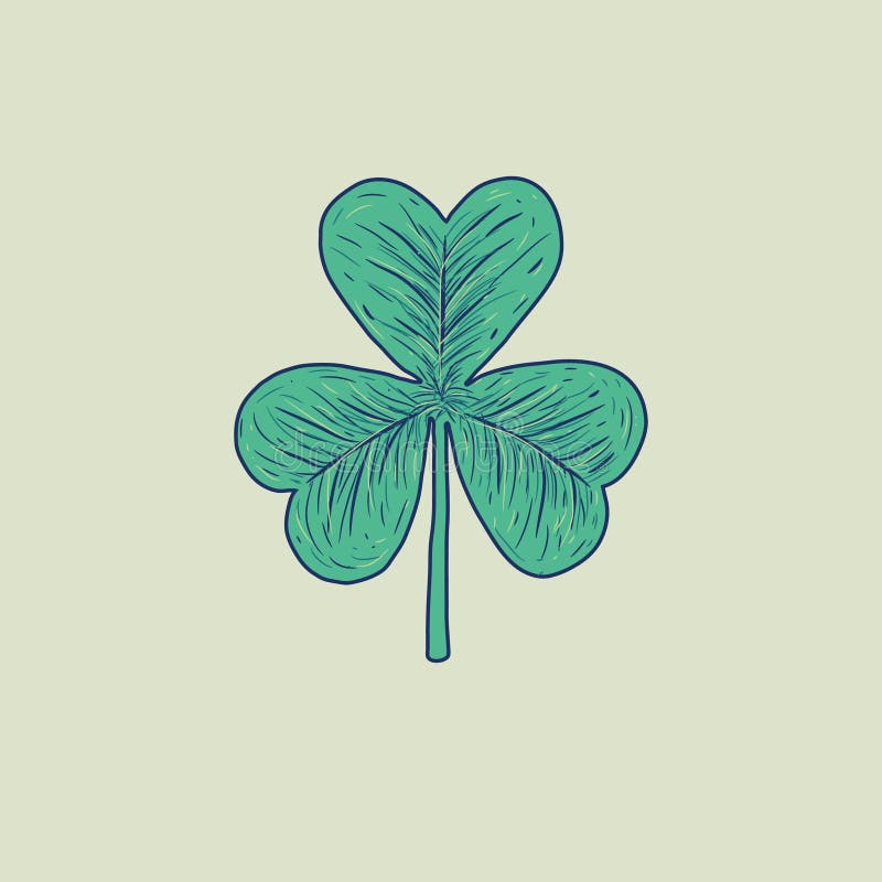 Clover. Vector Illustration Decorative Design Stock Vector ...
