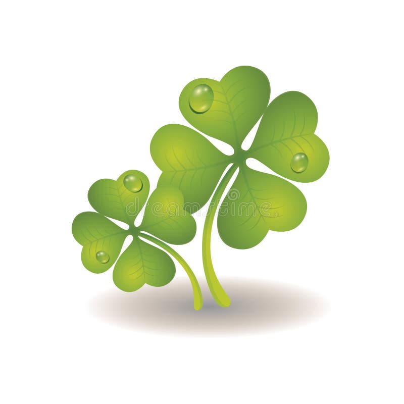 Clover. Vector Illustration Decorative Design Stock Vector ...