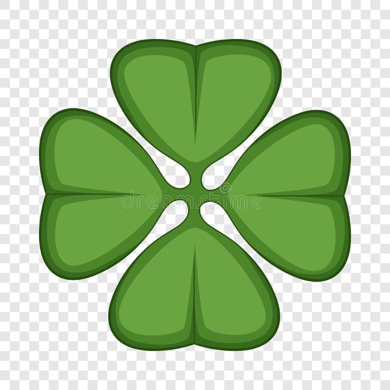 Cloverleaf Icon, Cartoon Style Stock Vector - Illustration of develop ...
