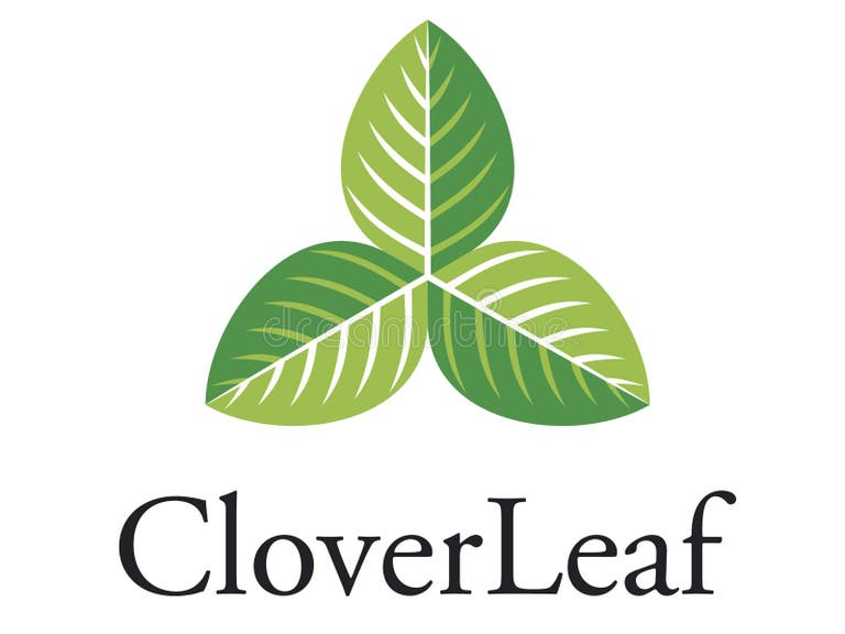 CloverLeaf logo stock vector. Illustration of environmental - 10965374