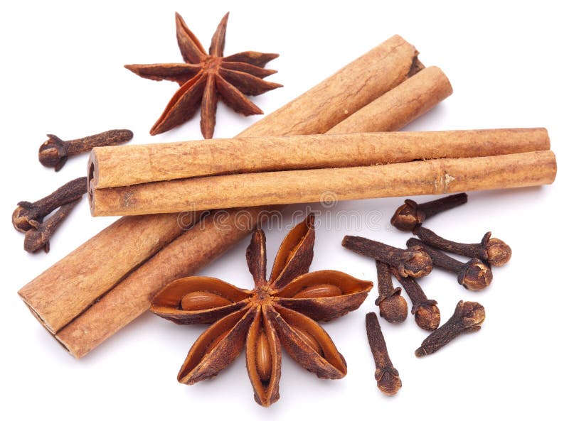 Cloves and cinnamon stock photo. Image of chocolate, pastry - 3772292