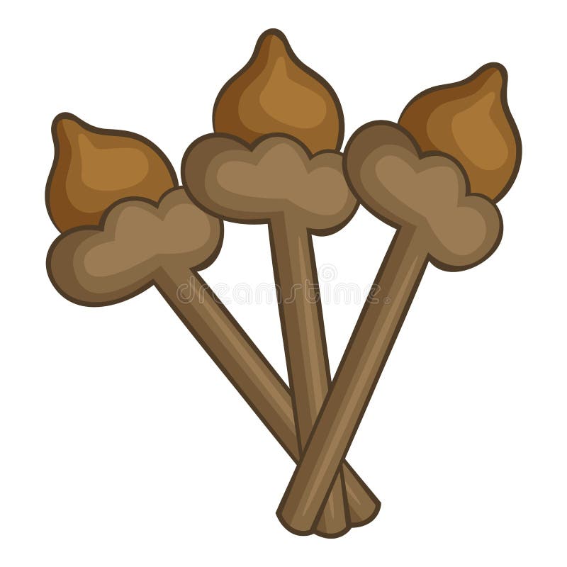 Cloves icon, cartoon style stock vector. Illustration of decoration ...