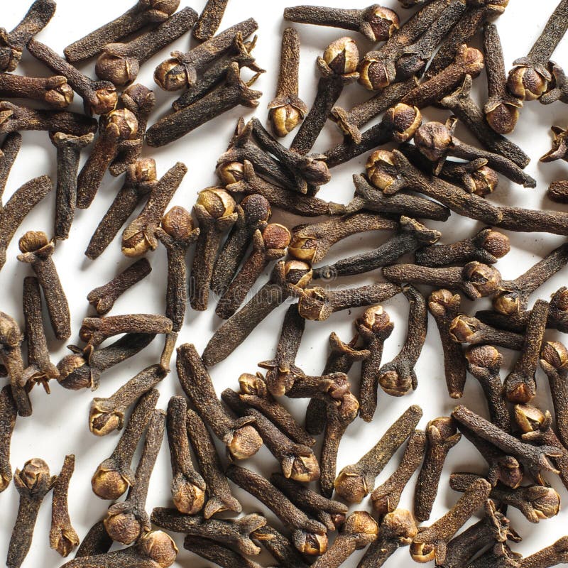 Cloves Texture Abstract Background Square Composition Stock Image ...