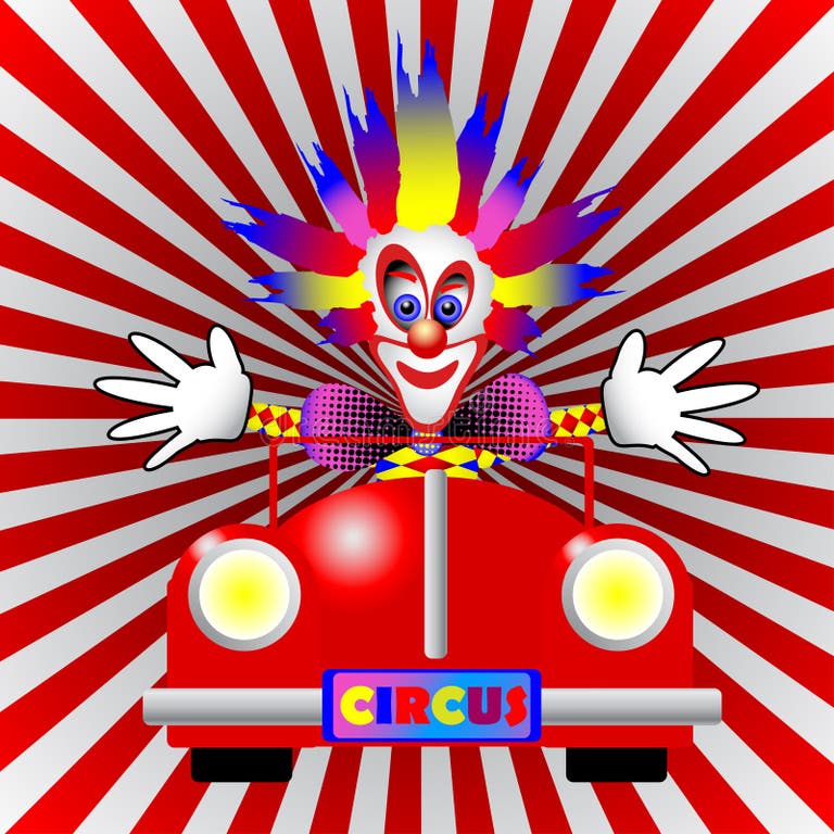 Clown Car Stock Illustrations – 1,388 Clown Car Stock Illustrations ...