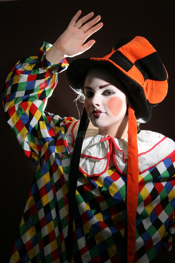 Vintage Clown Makeup