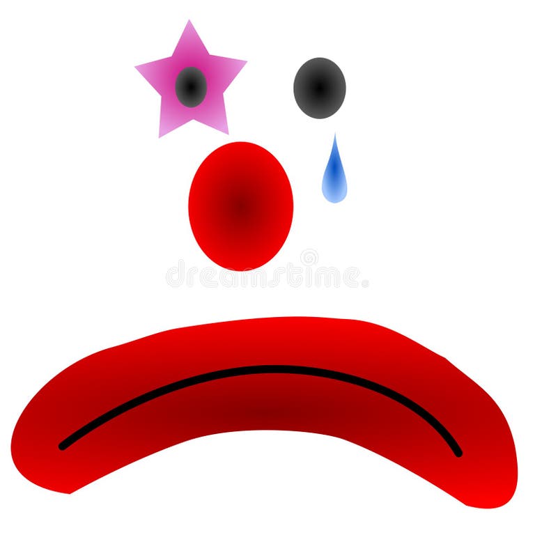 Clown Crying Stock Illustrations – 238 Clown Crying Stock Illustrations ...