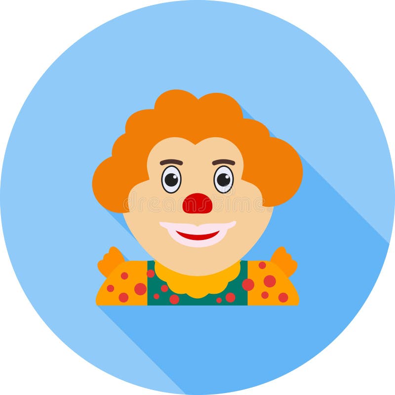 Clown vector illustratie. Illustration of kleur, portret - 80364071