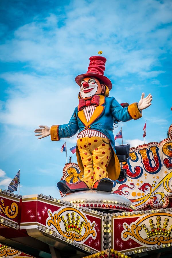 The Clown stock photo. Image of disguise, fool, colors - 34474804