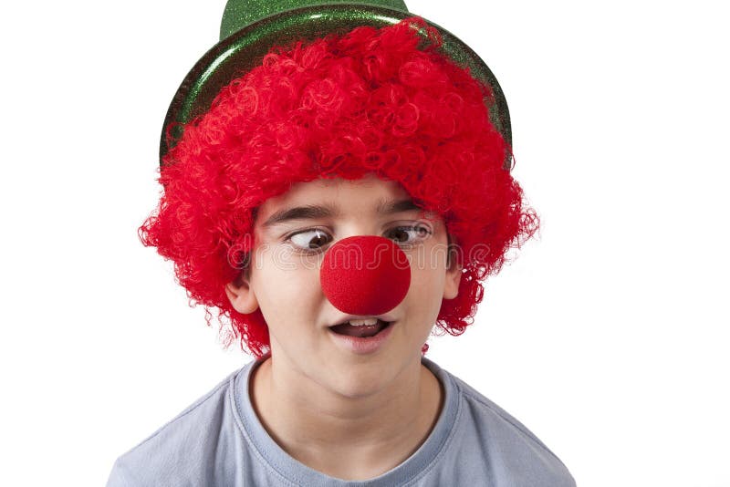 Clown in business suit stock photo. Image of metaphor - 31365784