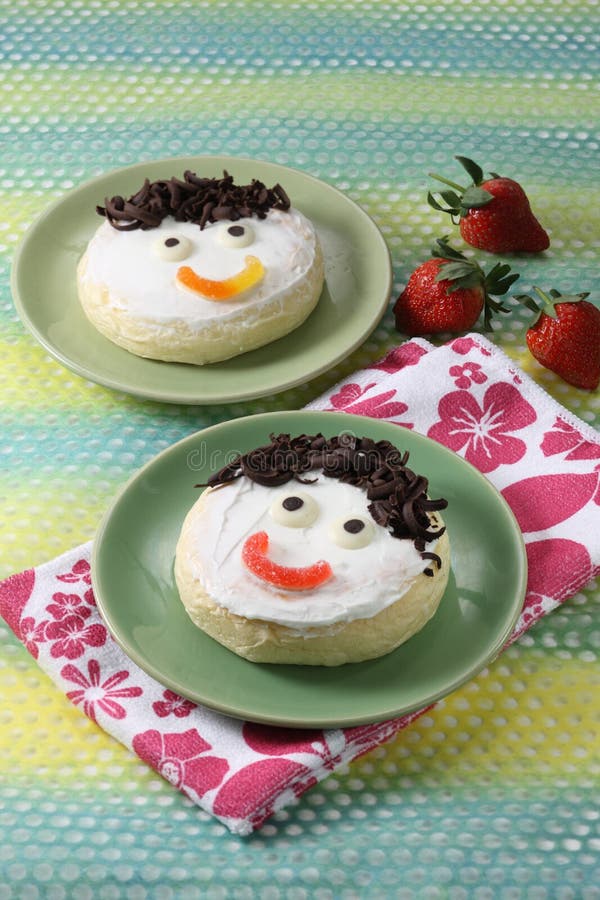 Clown bread stock image. Image of healthy, meal, bake - 21779897