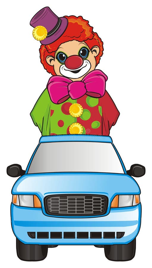 Clown Car stock vector. Illustration of government, laugh - 32820159
