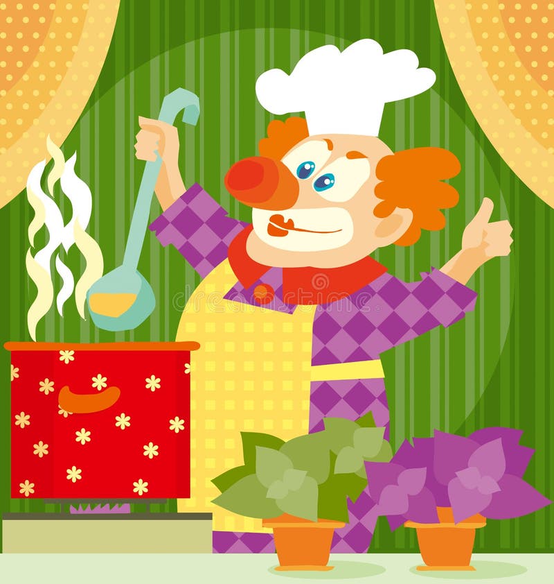 Happy Clown stock illustration. Illustration of circus, face - 29894