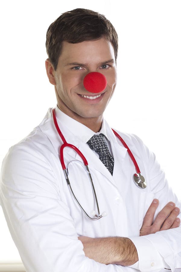 Clown doctor stock photo. Image of people, clown, doctor - 6968384