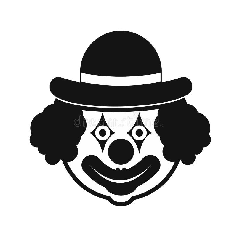 Clownpictogram, Pictogrambeeldverhaal Vector Illustratie - Illustration ...