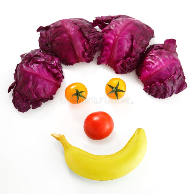 Clown face stock photo. Image of eatable, energy, food - 11141958