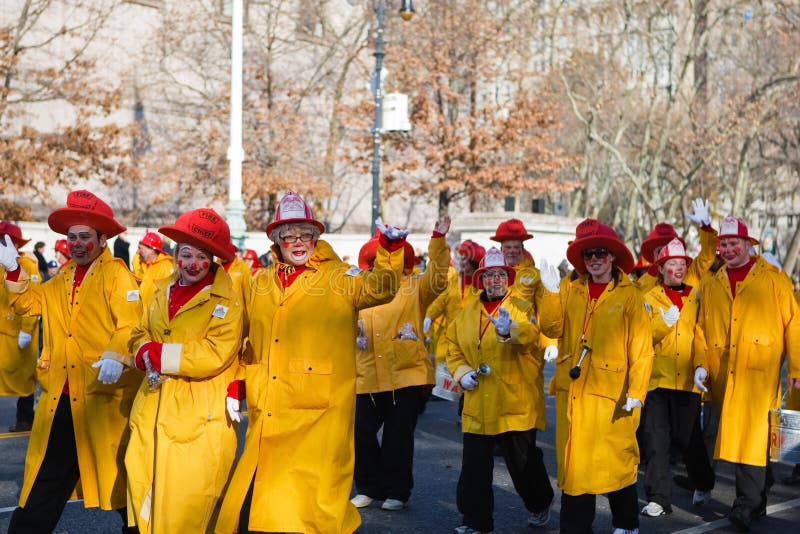 Clown Fire Brigade editorial photo. Image of york, clown - 7354936