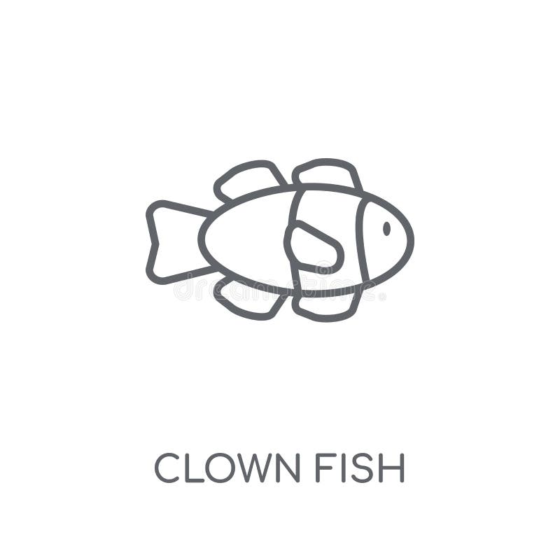 Clownfish Outline Stock Illustrations – 186 Clownfish Outline Stock ...
