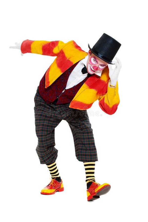 Curious Clown stock image. Image of grin, happy, smiling - 1577897