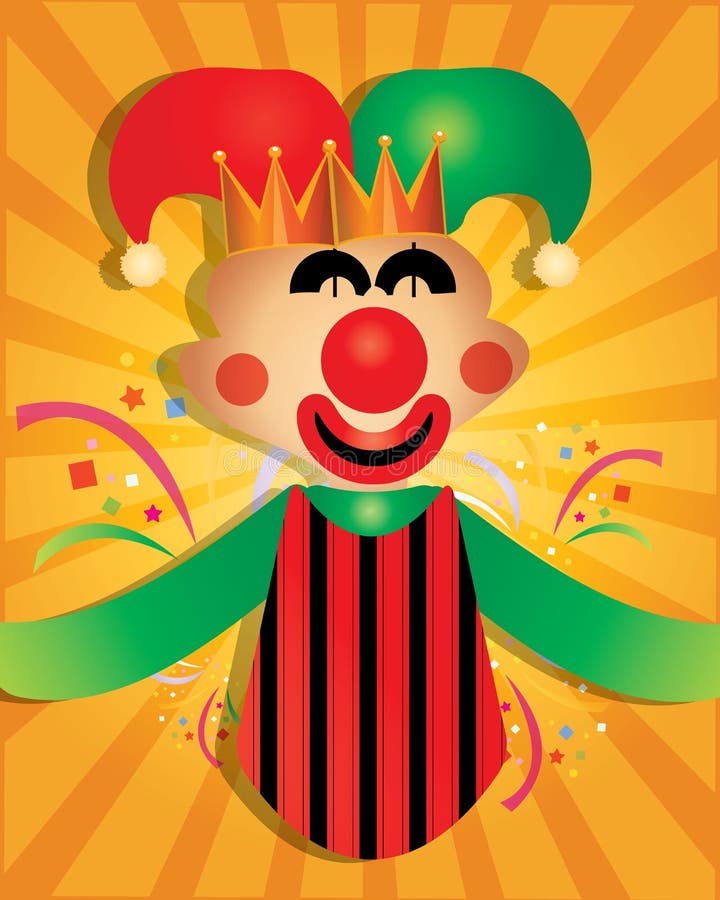 Clown stock illustration. Illustration of clown, makeup - 30678785