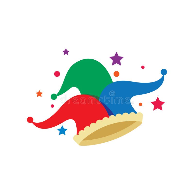 Clown Hat illustration stock vector. Illustration of clown - 310741078