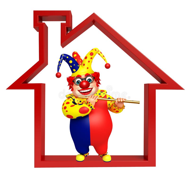 Clown Home Stock Illustrations – 540 Clown Home Stock Illustrations ...